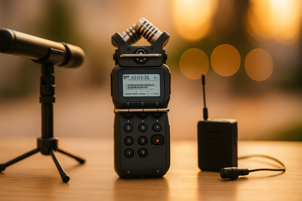 Best Portable Audio Recorders in UAE | Zoom & Tascam Prices