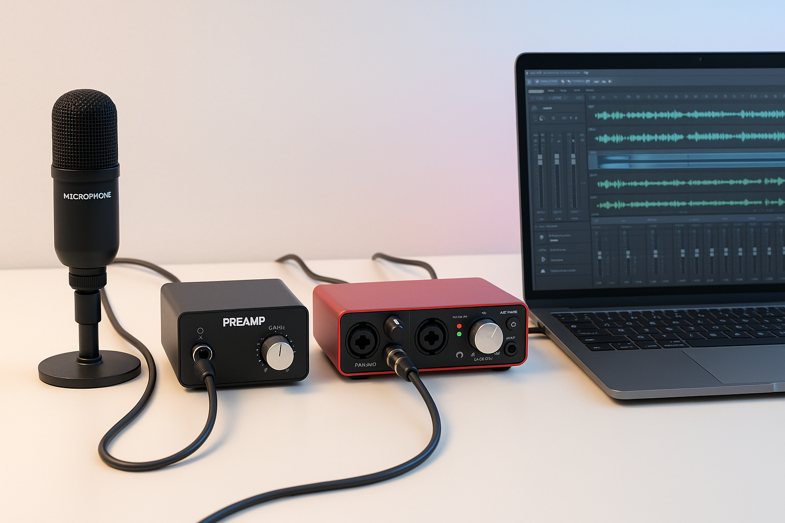 The Ideal Recording Chain Explained (Mic → Preamp → Interface → DAW ...